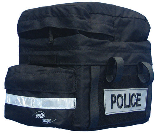 Inertia Designs "Police" with Pocket and Velcro Patches Rack Trunk Bag ...